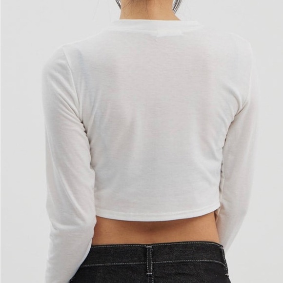 Lewkin | Tops | Nwot Star Long Sleeve Cropped Top In Sm | Poshmark